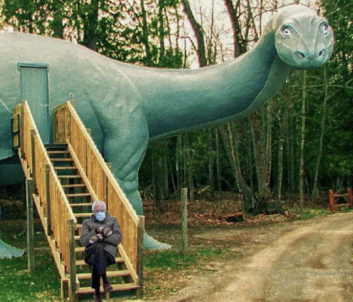 Bernie Sanders visits Northeast Michigan in viral inauguration meme ...